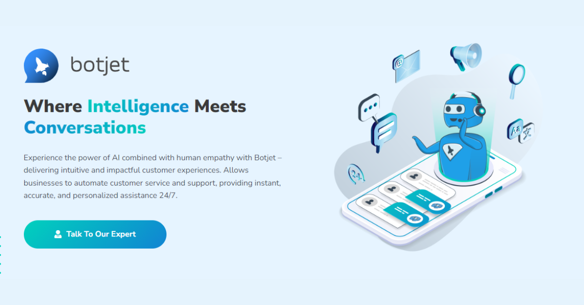 Botjet - AI Chatbot Platform for your Enterprise | Nuacem AI